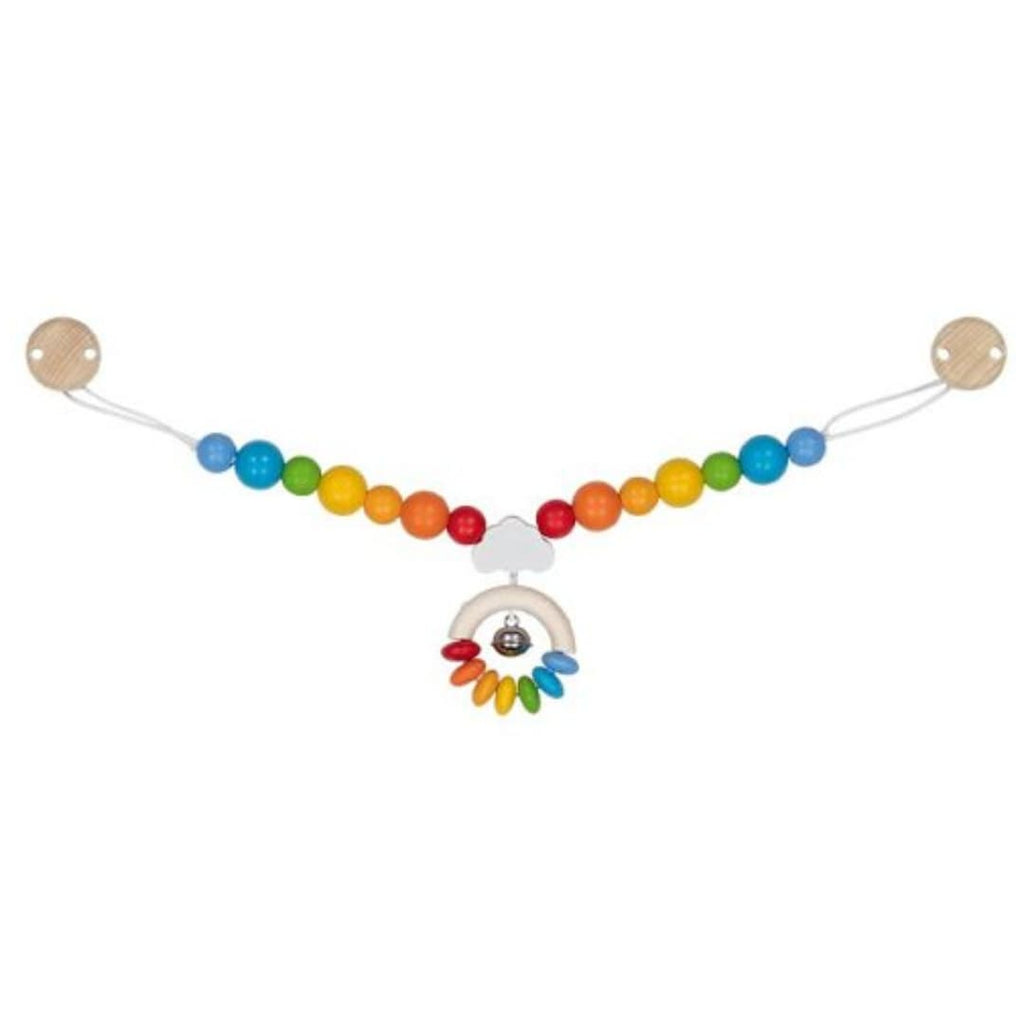 Pram chain with clips (Rainbow) – Baby Avenue