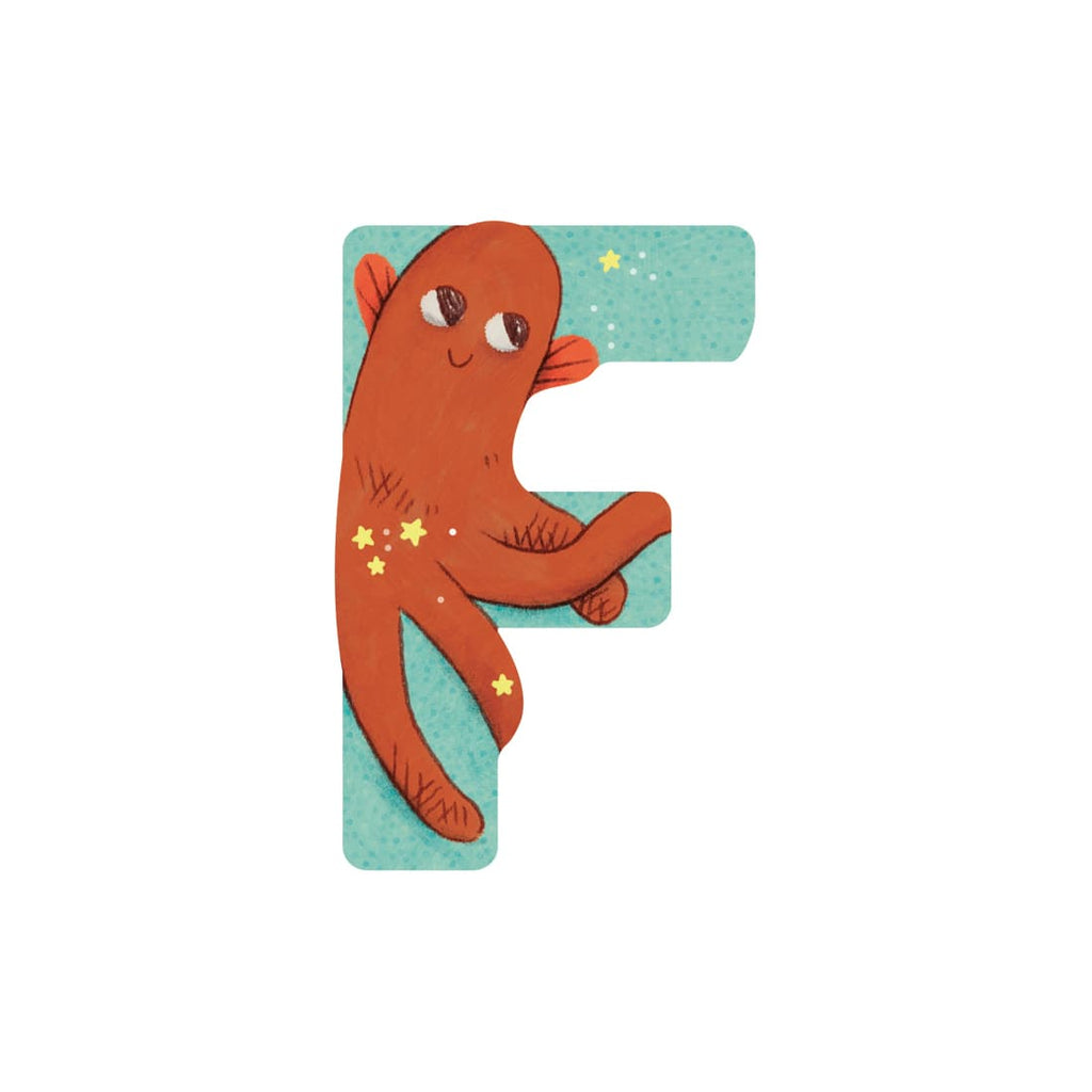 Wooden letter 'F' – Baby Avenue