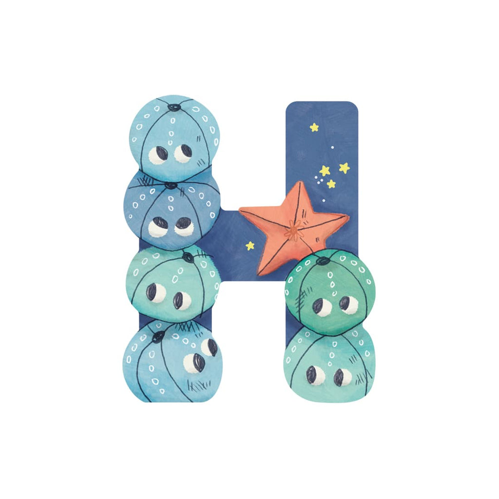 Wooden letter 'H' – Baby Avenue